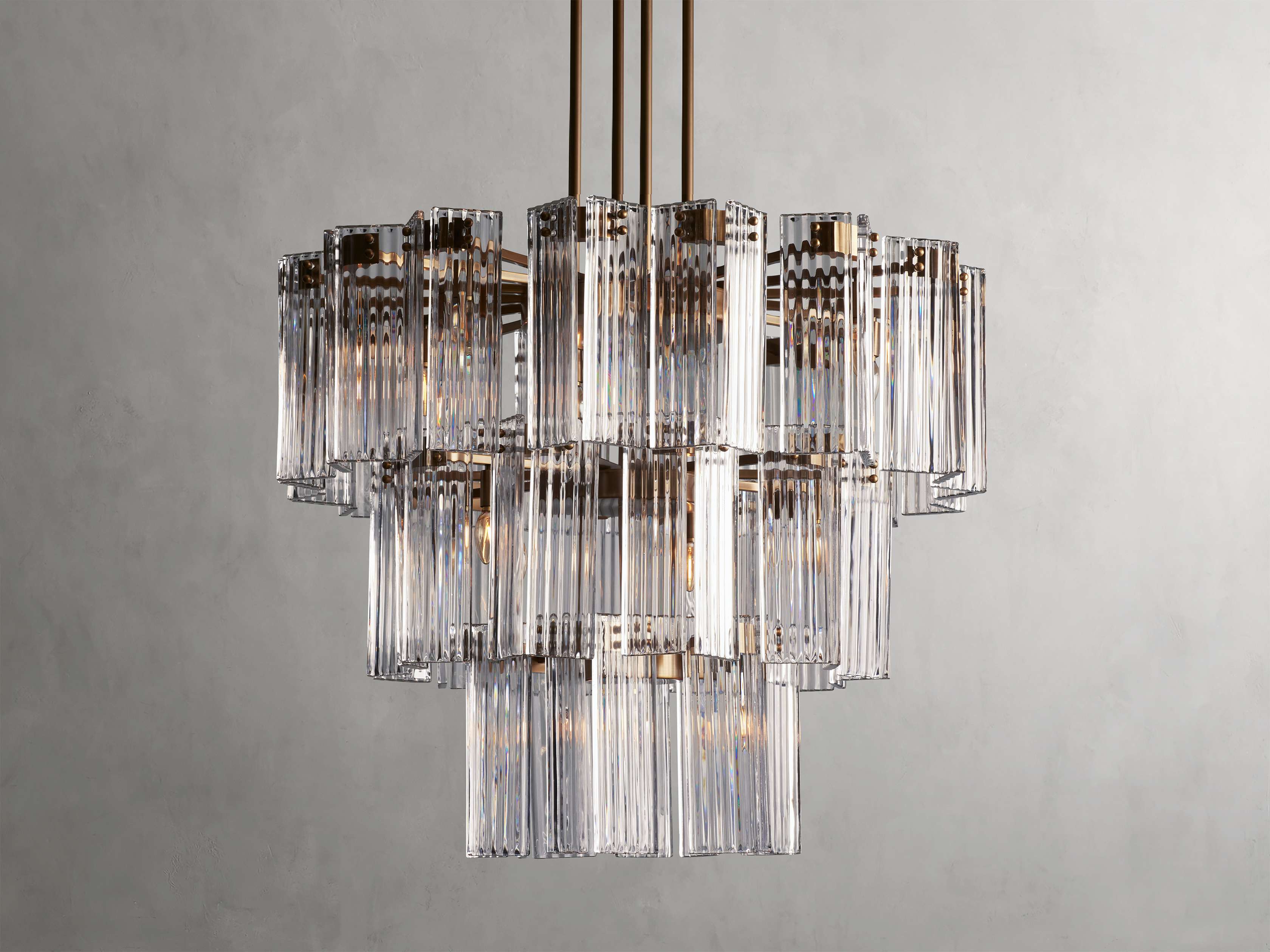 Delsie Round Chandelier – Vivo Lamp